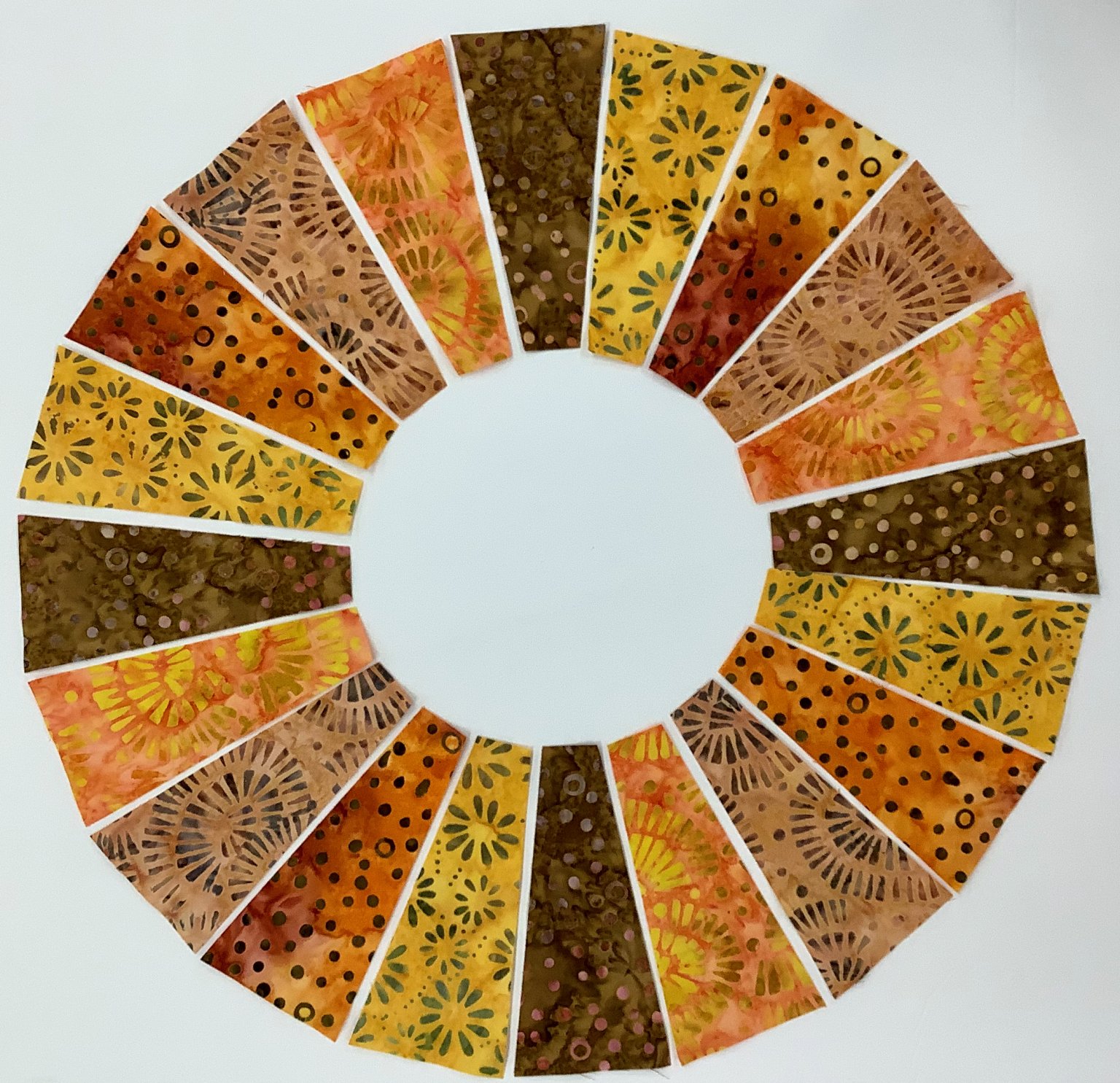 Nancy Zieman The Blog - Dresden Sunflower Table Mat Sewing Tutorial