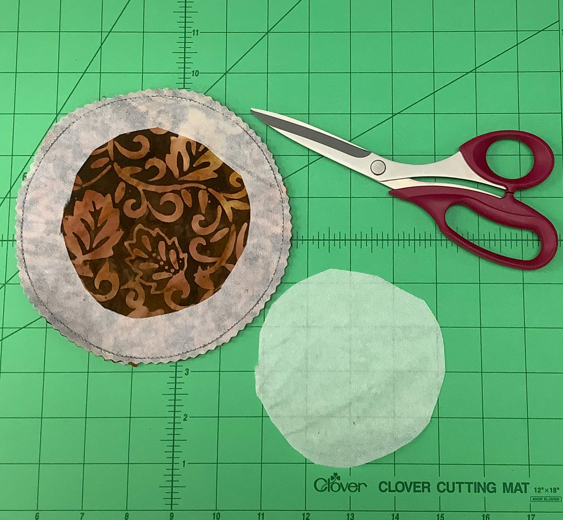 Nancy Zieman The Blog - Dresden Fall Sunflower Table Mat Sewing Tutorial