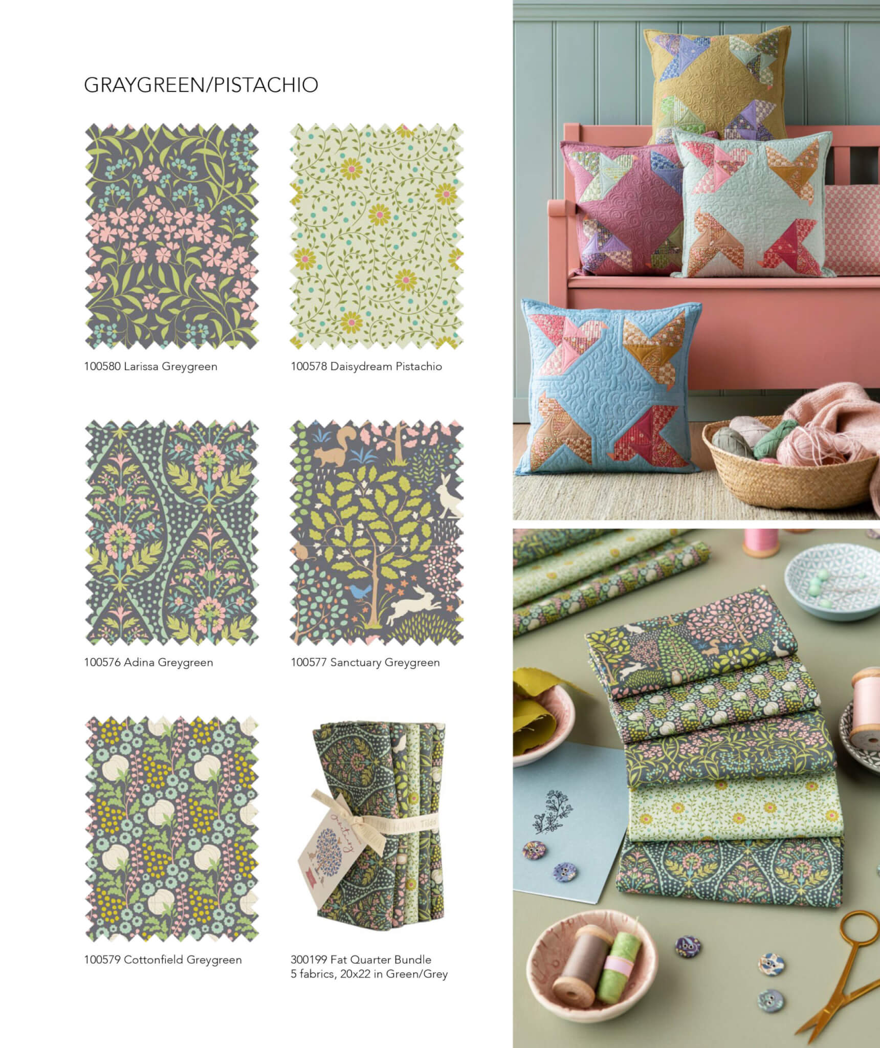 Nancy Zieman The Blog - NEW! Tilda Sanctuary Fabric Collection by Tone ...